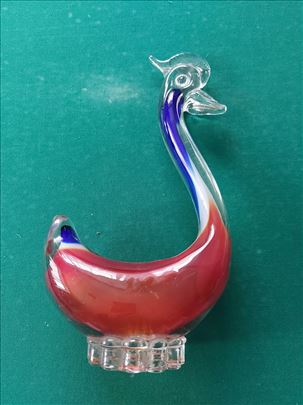 Original Murano labud figura.