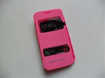 Futrole View cover za Ace 4 g313 pink