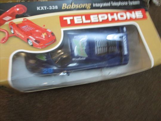 Telefon, nov, u obliku automobila