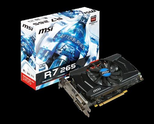 Msi Radeon r7 265 2gb ddr5