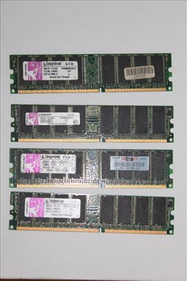 2gb rama ddr1 kingstona na 400mhz od po 4x512mb