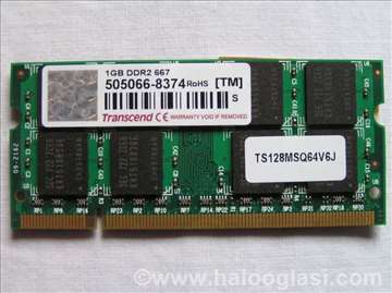 Transcend 1 GB DDR2 667 MHz