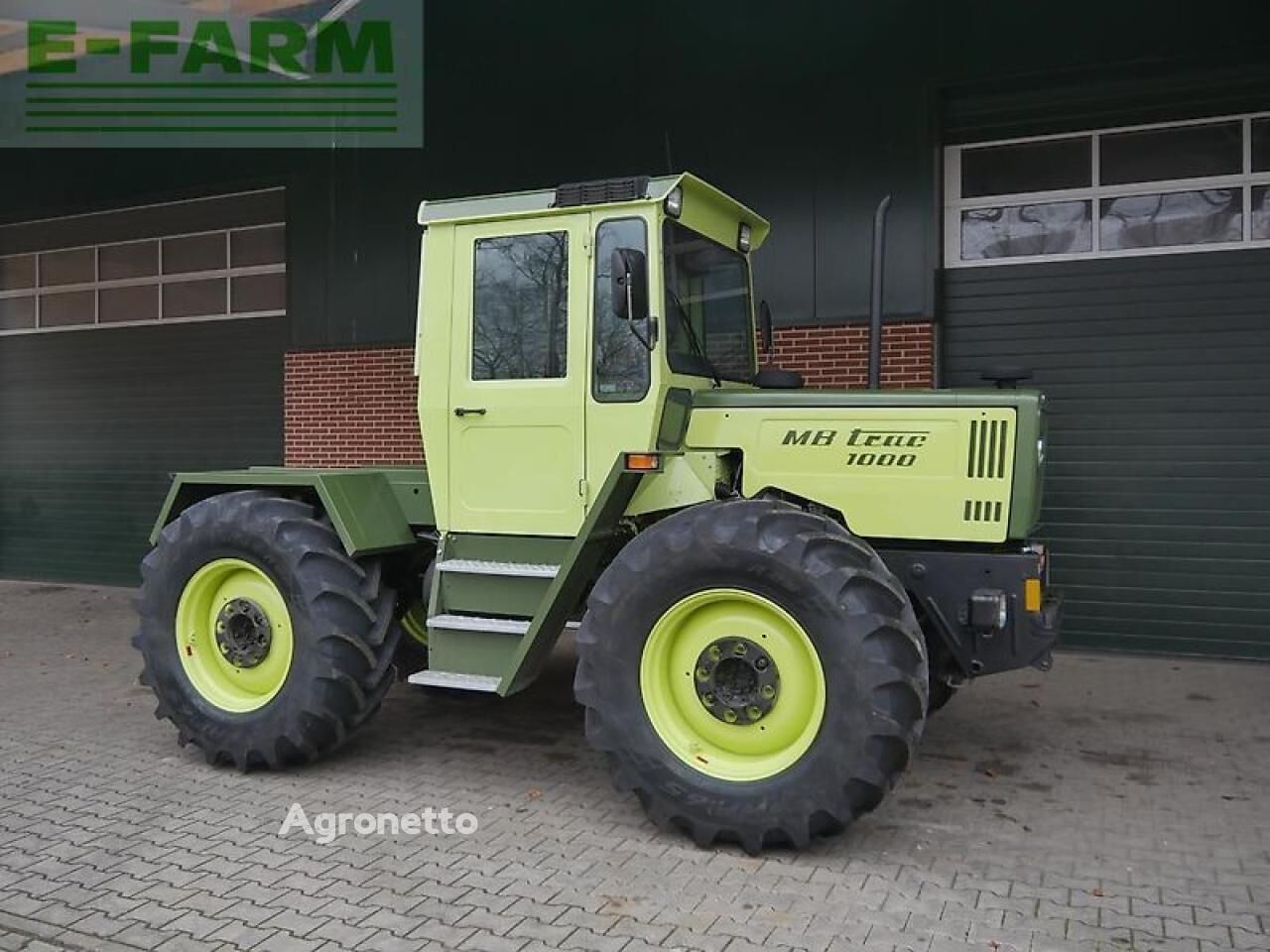 Mercedes-Benz mb trac 1000 nur 5800 std. traktor točkaš