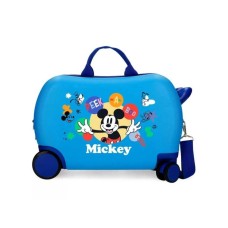 MICKEY Dečji kofer za put i vožnju Disney Peek-a-boo blue 42210 plavi