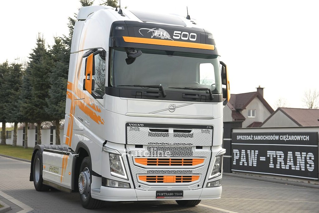 Volvo FH 500 /// XXL /// STANDARD /// PEŁNE SPOILERY /// JAK NOWY tegljač