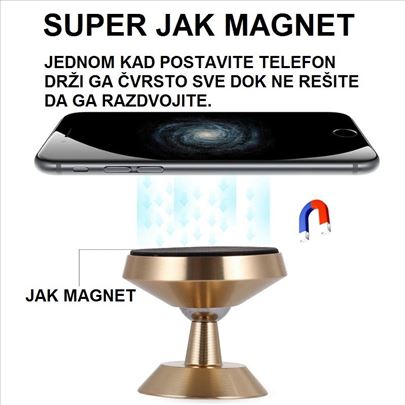 Magnetni drzač za mobilni na stalku - Bronzani