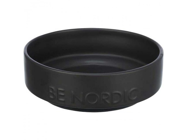 Trixie Keramička činija za pse 1.2l Be Nordic black 24524