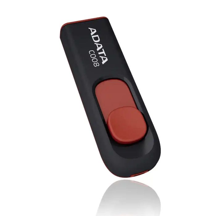 USB Flash ADATA 16GB 2.0 AC008-16G-RKD Red / Black