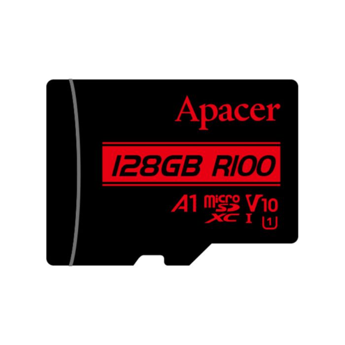 Memorijska kartica Apacer microSDXC UHS-I U1 Class10 V10 A1 R100 128GB AP128GMCSX10UB-RA