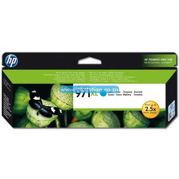 HP Kertridž 971 Cyan Original Ink