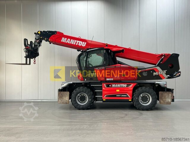 Telehandleri
Manitou MRT 2660 Vision+