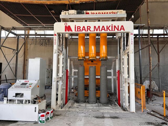 CPM1600 Betonske cevi mašina 300-1600mm
İBAR MAKİNA CPM1600 Concrete Pipe Machine 300-1600mm