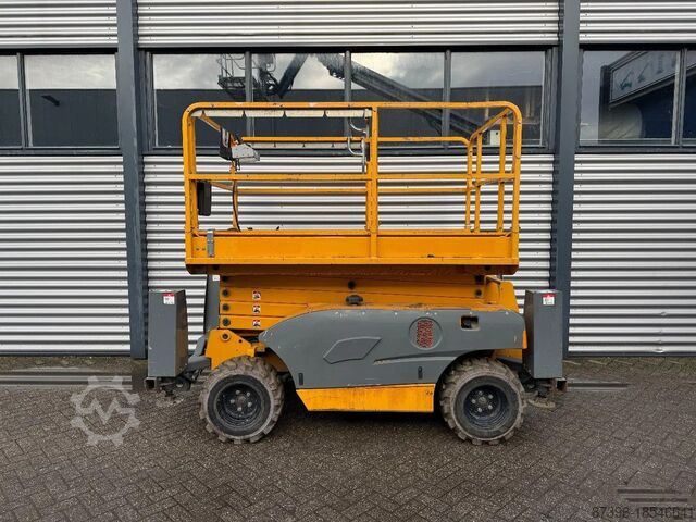 Artikulisan teleskopski bum lift
Haulotte Compact 12DX Hoogwerker Schaarhoogwerker Ruwter...