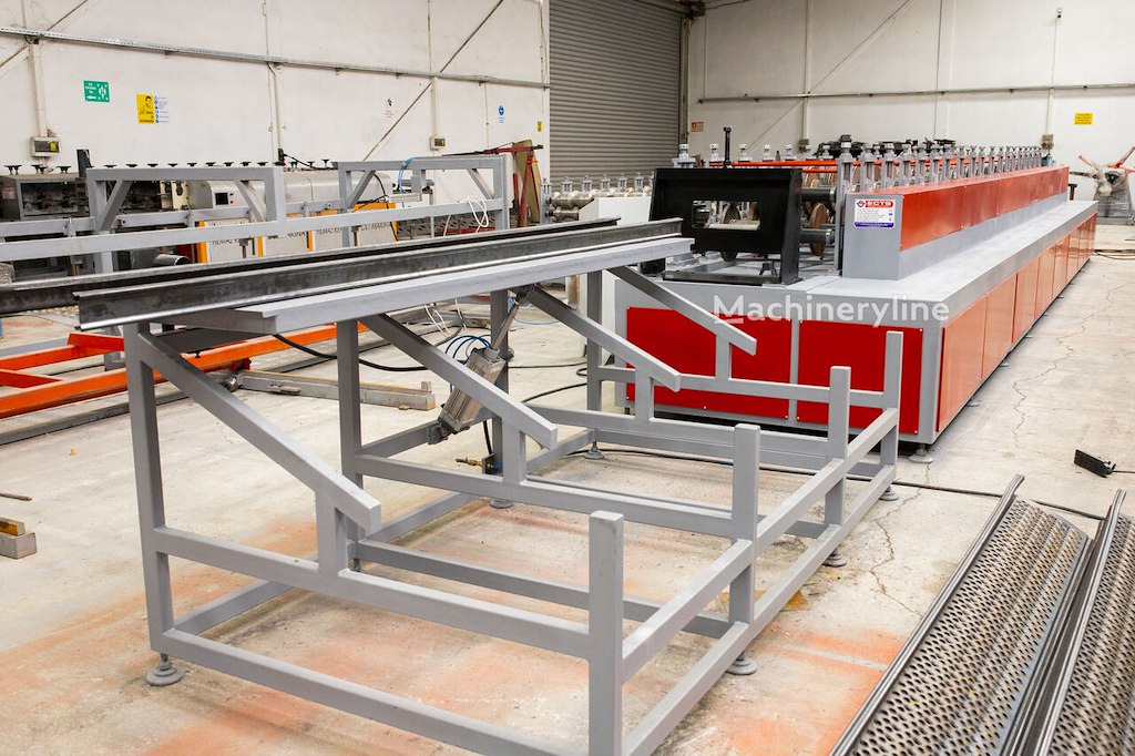Nova EÇTS Makina Roll Form Çelik İskele Kalas Çekim Hattı mašina za profilisanje lima