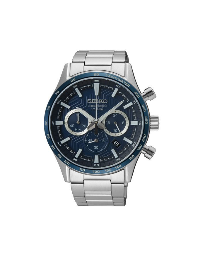 MUŠKI RUČNI SAT SPORT CHRONOGRAPH SSB445P1 STEEL Seiko