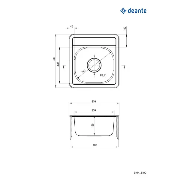 Deante sudopera Mercato 41/IXD