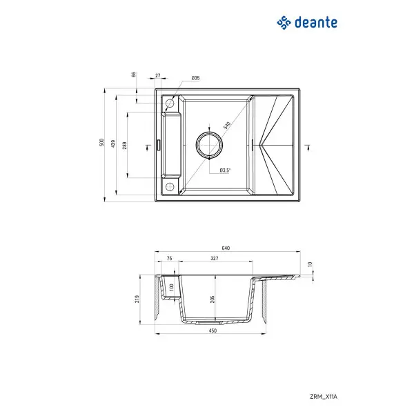 Deante sudopera magnetic ZRM N11A