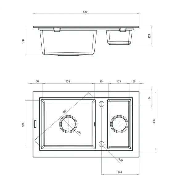 Deante Sudopera Country 68/SD/2 ZQU 7513