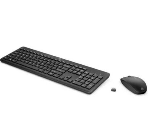 HP ACC Keyboard & Mouse 235 WL, 1Y4D0UT#BED