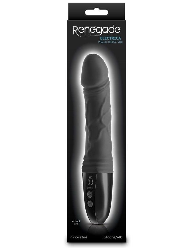 Vibrator sa displejom silikonski | Renegade