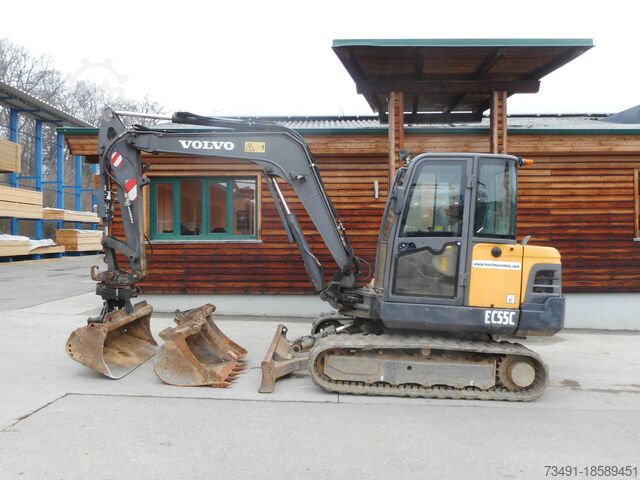 Mini bageri
Volvo EC55C (5,7t.) 4 Löffel