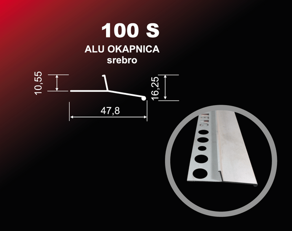 ALU LAJSNA SR 100S OKAPNICA