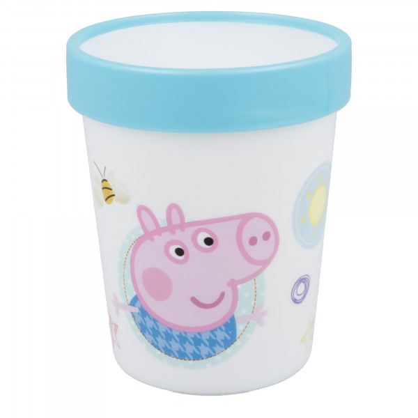 Stor neklizajuća čaša 260 ml Peppa Pig