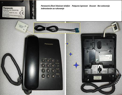 Panasonic fiksni telefon