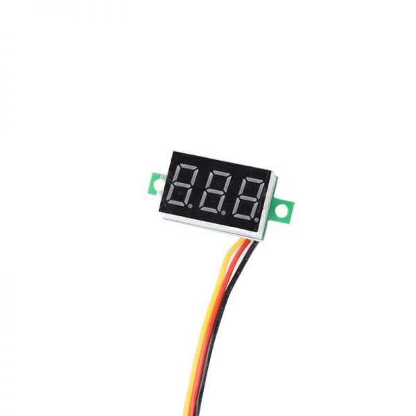 LED VOLTMETAR 0-100V ZELENI