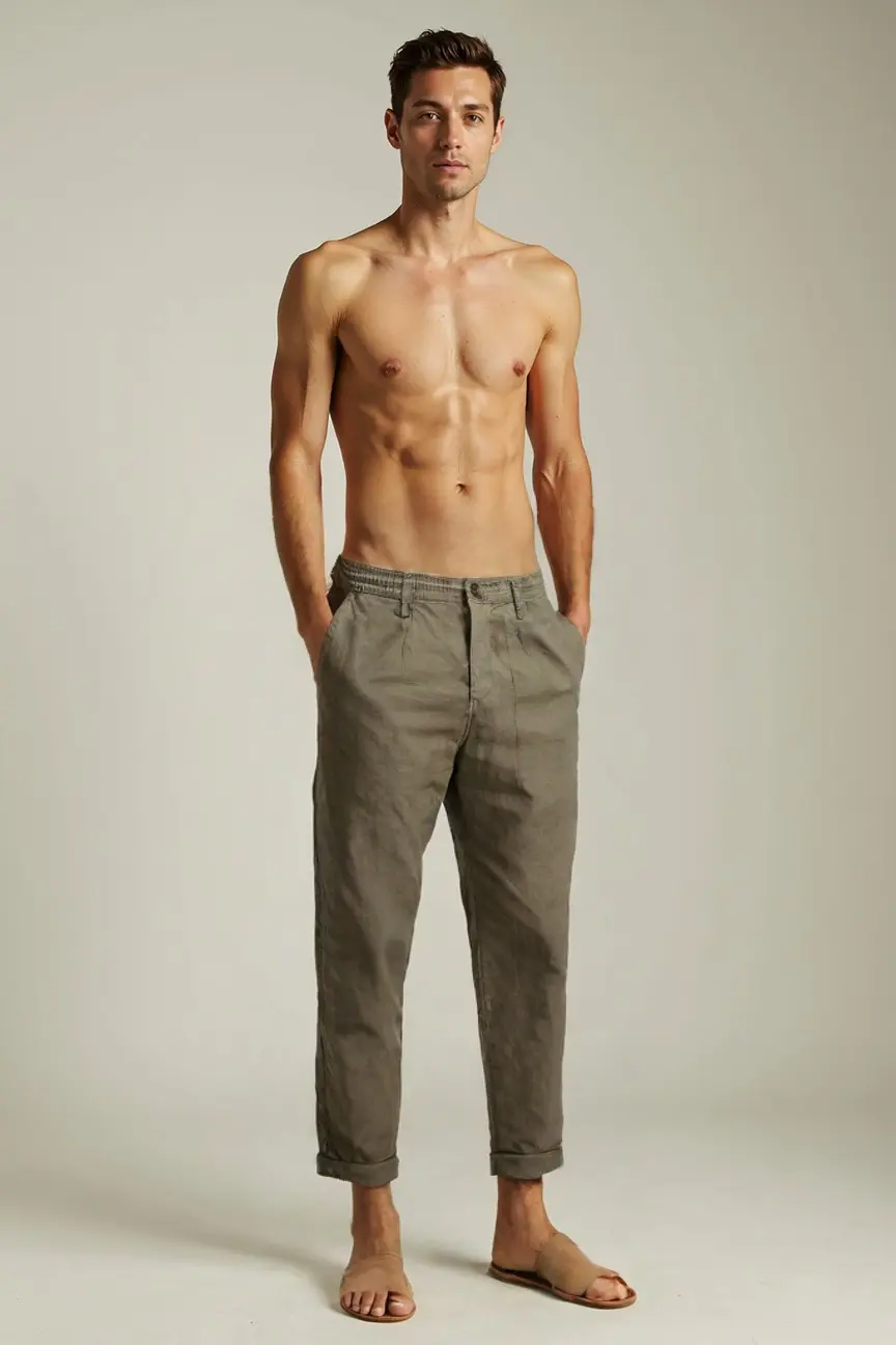 C&A Muške pantalone, Maslinaste