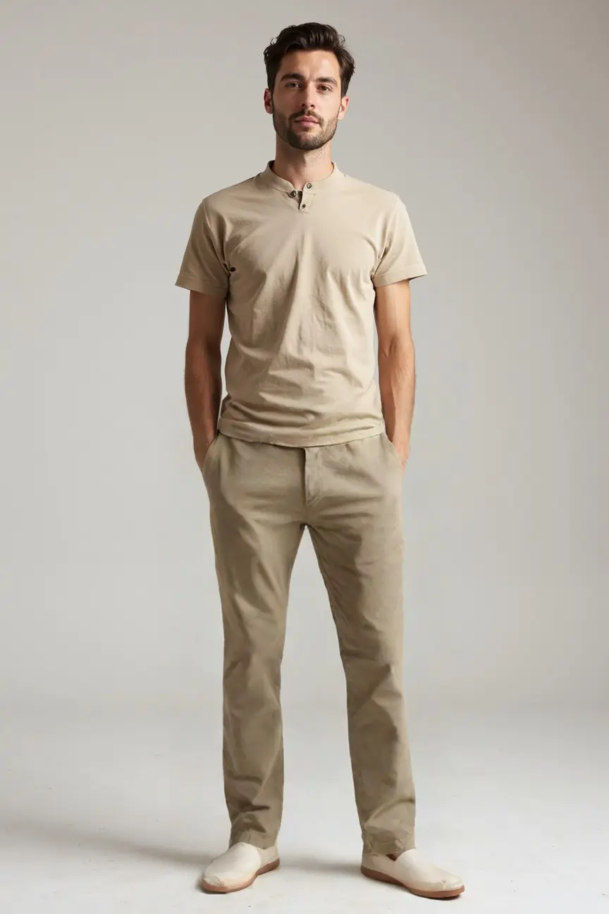 C&A Muške pantalone, Bež