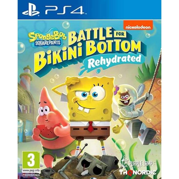 PS4 Spongebob SquarePants - Battle for Bikini Bottom - Rehydrated