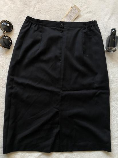 WOOLMARK NOVA crna vunena suknja 44 ili M
