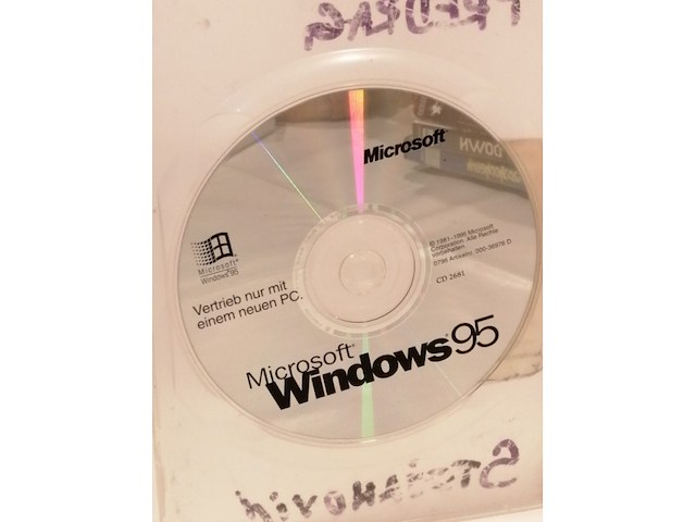 MICROSOFT WINDOWS 95