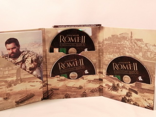 ROME II TOTAL WAR ENEMY AT THE GATE EDITION 3 DVD-A