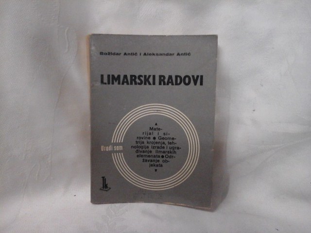 Limarski radovi Božidar Antić