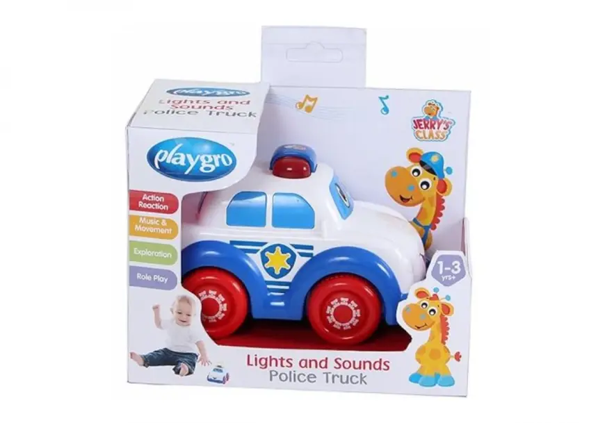 PLAYGRO SVETLEĆA,MUZIČKA IGRAČKA POLICIJSKO VOZILO