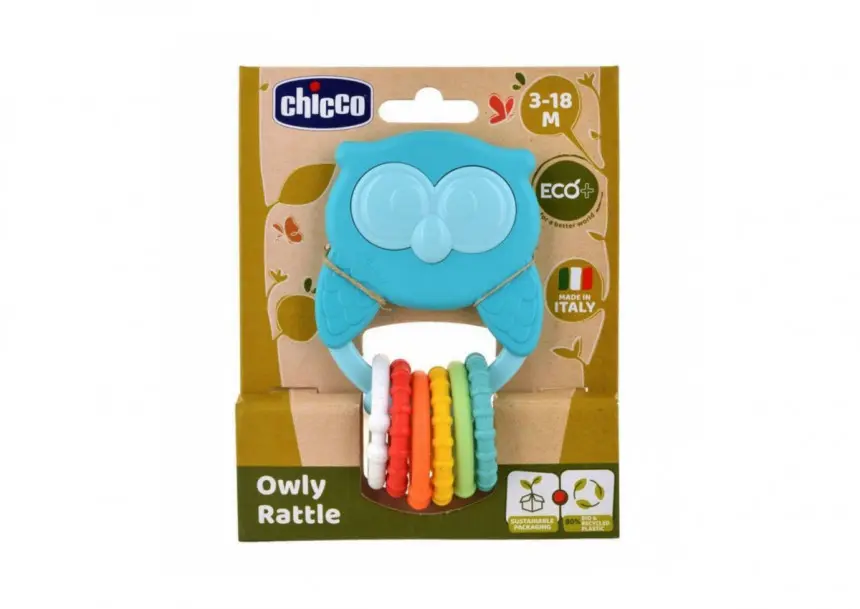 CHICCO ECO ZVEČKA U OBLIKU SOVE