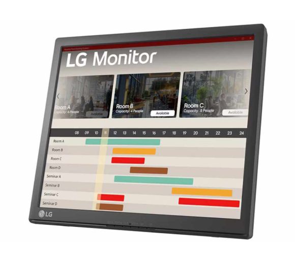 LG - Monitor LG 17BR30T-B 17"/TN,Touch,5:4/1280x1024/75Hz/5ms GtG/VGA,USB/VESA/crna