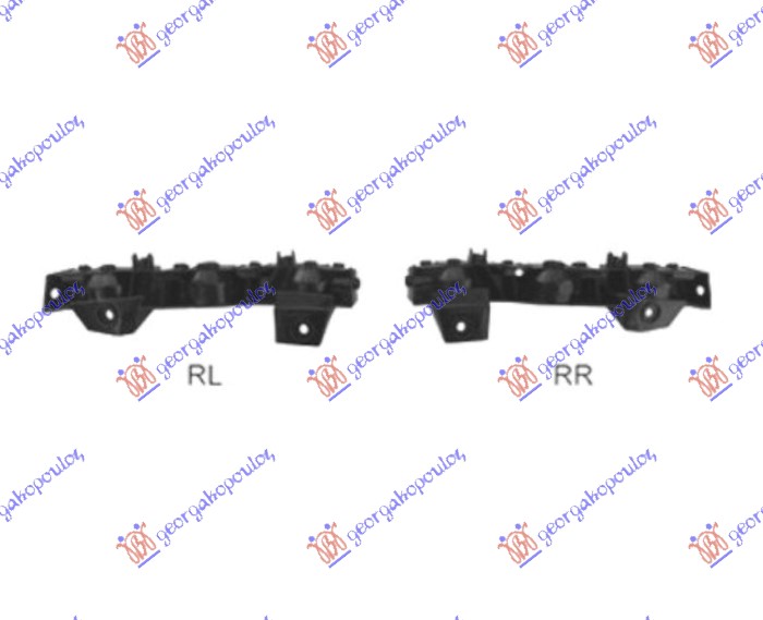 NOSAC ZADNJEG BRANIKA BOCNI PLASTICNI (SET) MITSUBISHI ASX (2023-) (OEM: 798E42291R)