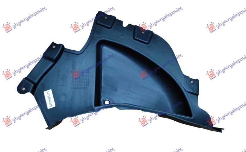 POTKRILO (PREDNJI DONJI DEO) (M-SPORT) Desna str. BMW SERIES 4 (G22) COUPE (2020-) (OEM: 51758070526)