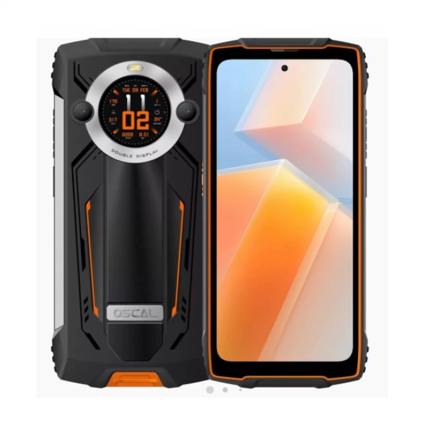 Smart Rugged Oscal PILOT II , 6.5" OC/8GB/256GB/50MP/8800mAh 45W Black