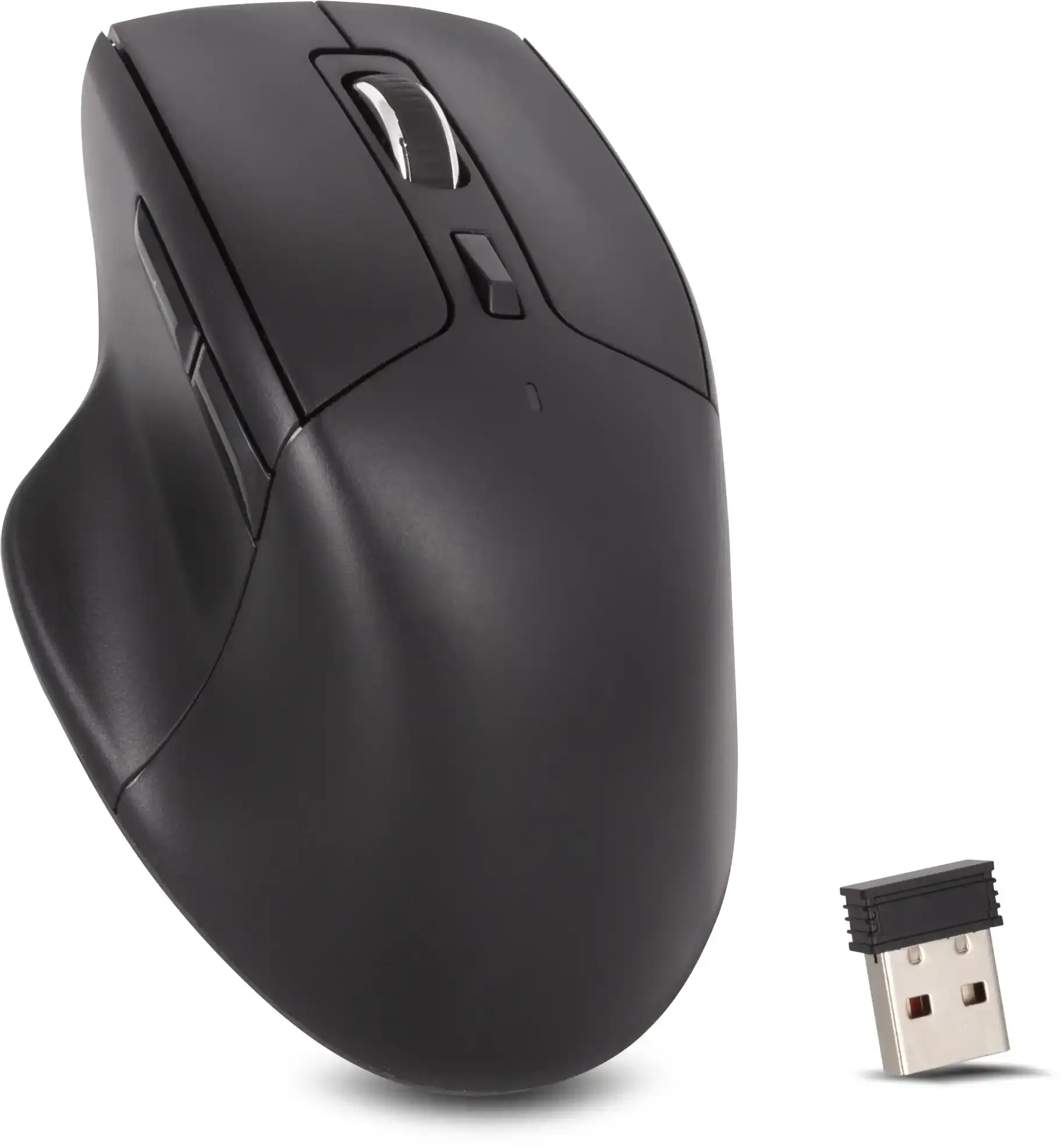 Bežični tihi miš Yenkee YMS 2035 1600 dpi/tihi prekidači/ergonomski dizajn/Crni