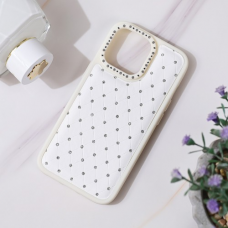 Futrola Bling za iPhone 13 Pro 6.1 bela
