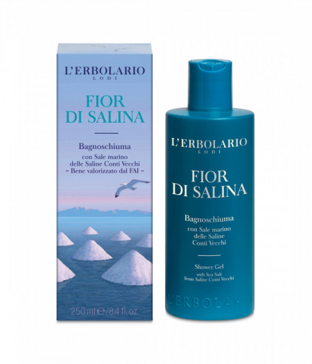 L'Erbolario fior di salina gel za tuširanje 250mL