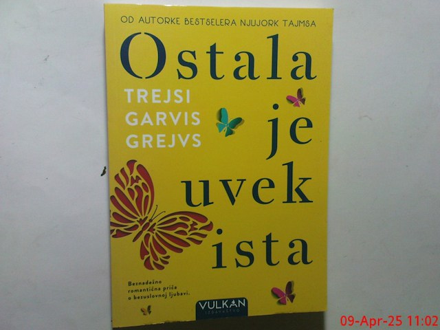 TREJSI GARVIS GREJVS - OSTALA JE UVEK ISTA