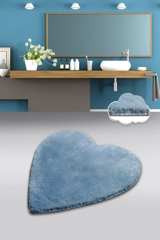 L'essentiel Maison Prostirka za kupatilo 90cm Plava