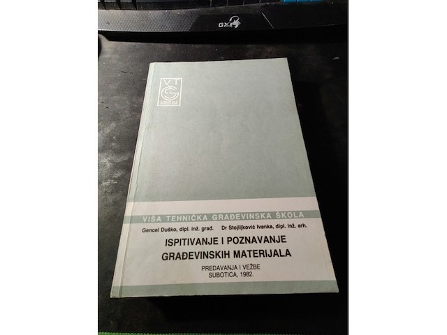 Ispitivanje i poznavanje građevinskih materijala