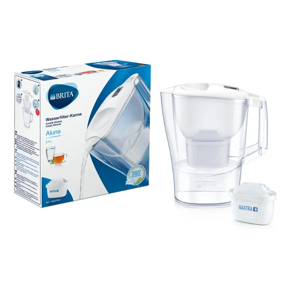 Brita Bokal za filtriranje vode Aluna, 2,4l, Beli