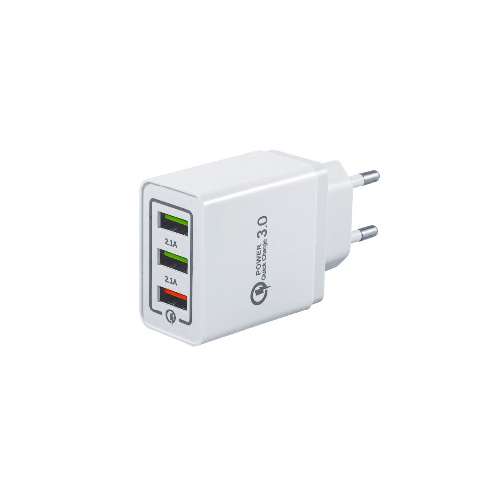 BRZI PUNJAČ QC3.0+2XUSB A
